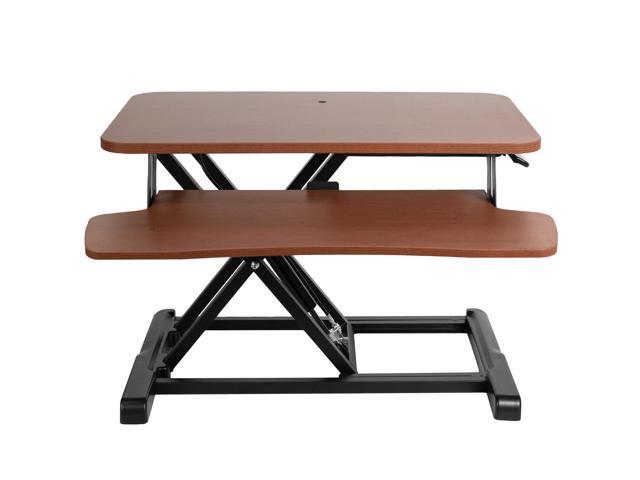 Click here for VIVO Dark Walnut 26 Height Adjustable Standing Des... prices