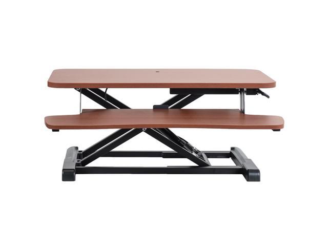 Click here for VIVO Dark Walnut Height Adjustable 28 Standing Des... prices