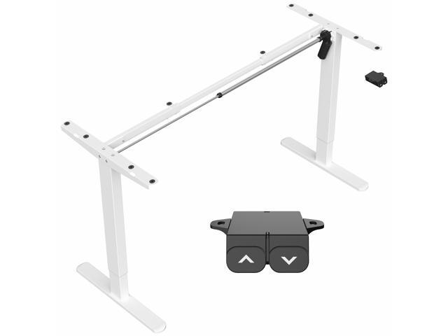 Click here for VIVO White Electric Stand Up Desk Frame  Single Mo... prices