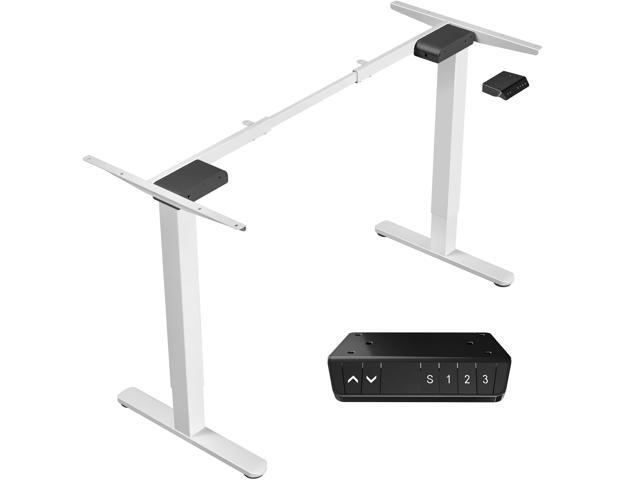 Click here for VIVO White Electric Stand Up Dual Motor Desk Frame... prices