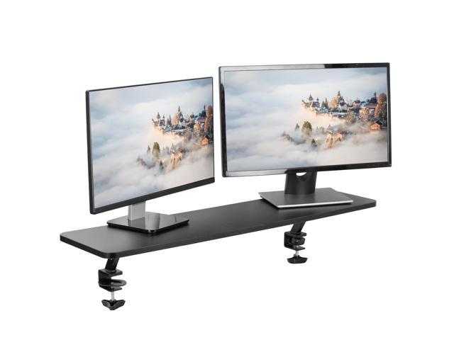 Click here for VIVO Black Clamp-on Large 40 Desk Shelf Monitor La... prices