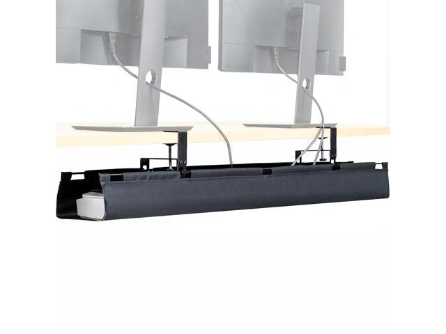 Click here for VIVO 47 Black Clamp-on Fabric Cable Power Strip Ma... prices