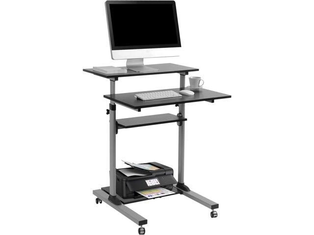 Click here for Mobile Standing Desk - TechOrbits Rolling Workstat... prices
