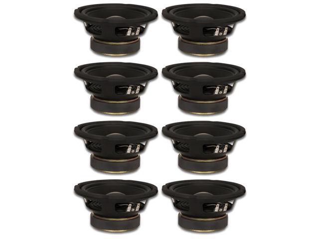 Click here for 8 Goldwood Sound GW-6024 Rubber Surround 6.5 Woofe... prices