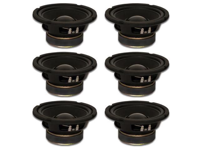 Click here for 6 Goldwood Sound GW-6028 Rubber Surround 6.5 Woofe... prices