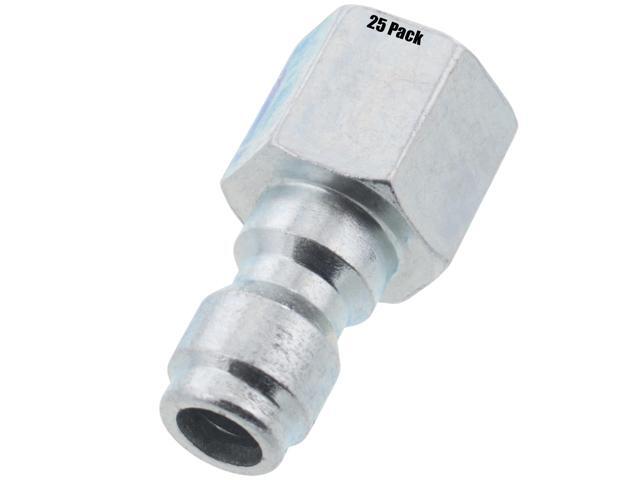 Click here for 25 Erie Tools 1/4in. FPT Female Zinc Plated Steel... prices