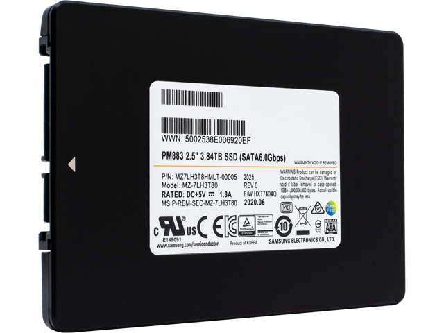 Click here for Samsung PM883 3.84TB SATA 6Gb/s 2.5-Inch Enterpris... prices