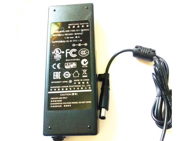 Click here for AC Adapter for 52V 1.8A ADS-110DL-52-1 520094G 7.4... prices