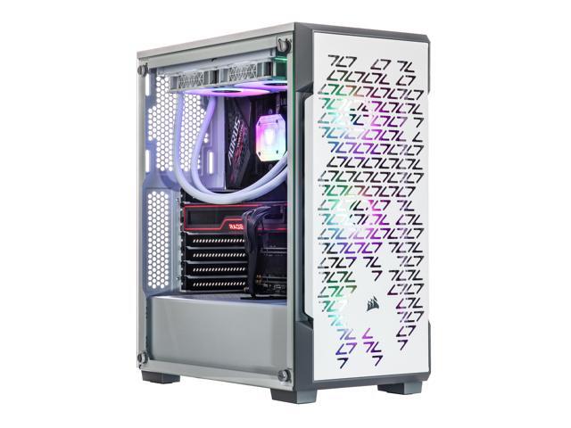 Click here for Velztorm White Ferrux II Custom Built Gaming Deskt... prices