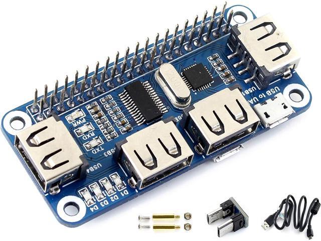Click here for 4-Port Raspberry Pi USB HUB HAT for Raspberry Pi 4... prices