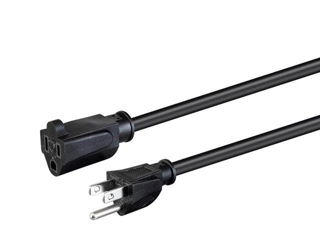 Click here for Monoprice Extension Cord - 10 Feet - Black NEMA 5-... prices