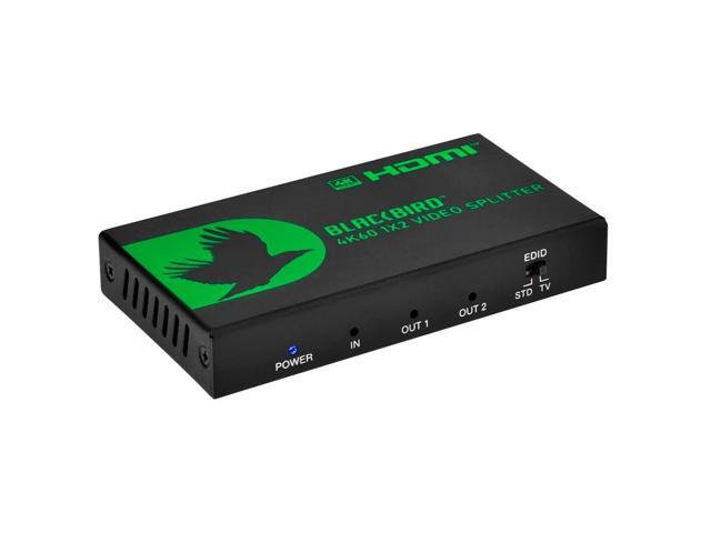 Click here for Monoprice Blackbird 4K Pro 1x2 HDMI Splitter - Bla... prices