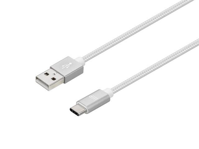 Click here for Monoprice Nylon Braided USB C to USB A 2.0 Cable -... prices
