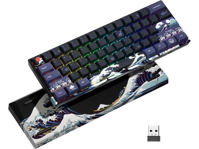 Click here for XVX 60 Gaming Keyboard  RGB 3-Modes Wireless Mecha... prices