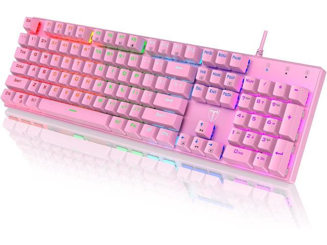 Click here for RisoPhy Mechanical Gaming Keyboard  RGB 104 Keys U... prices