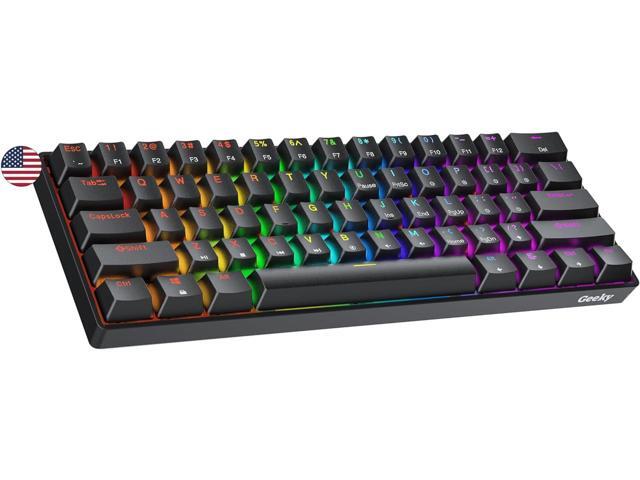 Click here for Geeky GK61 SE 60 Mechanical Gaming Keyboard 61 Key... prices