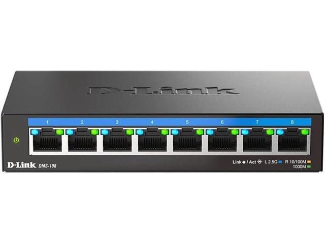 Click here for D-Link 8-Port 2.5GB Unmanaged Gaming Switch with 8... prices