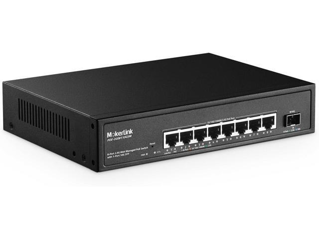 Click here for MokerLink 8 Port 2.5 Gigabit PoE Web Managed Switc... prices