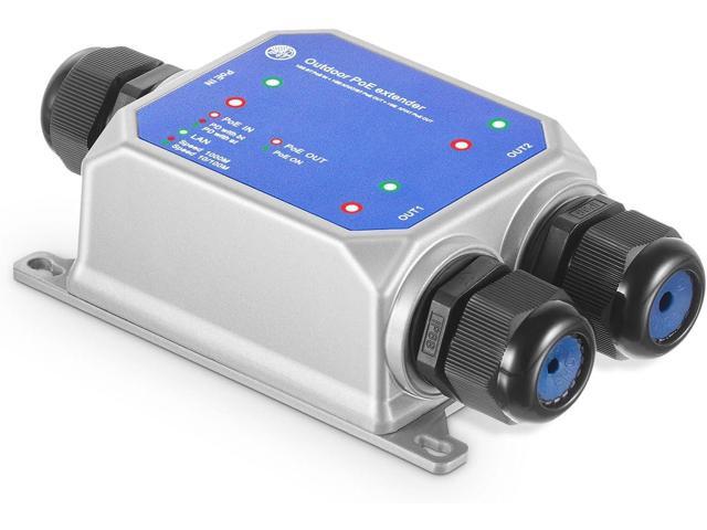 Click here for MokerLink IP67 Outdoor 3 Port Gigabit PoE Extender... prices