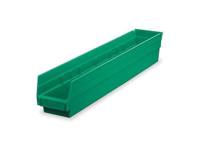 Click here for AKRO-MILS 30124GREEN Green Shelf Bin  23-5/8L x 4-... prices