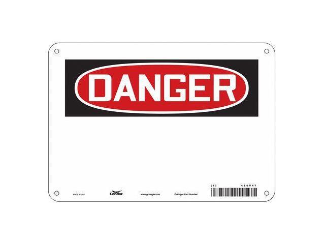 Click here for CONDOR 486V47 Safety Sign 10 W 7 H 0.032 Thickness prices