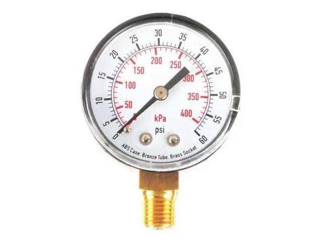 Click here for ZORO SELECT 4FLT9 Pressure Gauge  Commercial  0 to... prices