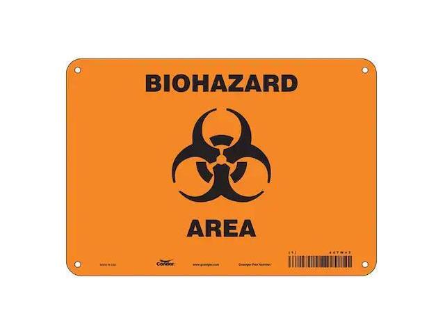 Click here for CONDOR 447W42 Biohazard Sign  7 in H  10 in W  Ver... prices