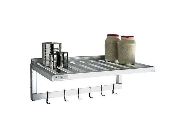 Click here for NEW AGE INDUSTRIAL 1121PR Aluminum Wall Shelf  20D... prices