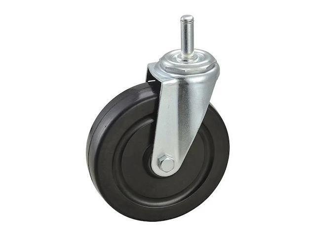 Click here for ZORO SELECT 32J852 Swivel Stem Caster Rubber 5 in.... prices
