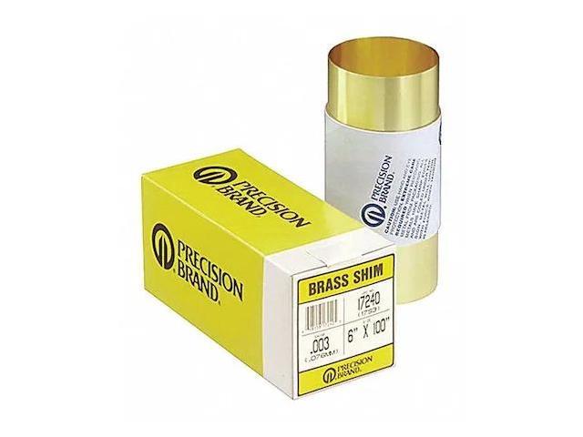 Click here for PRECISION BRAND 17730 Shim Stock Roll Brass 0.0200... prices