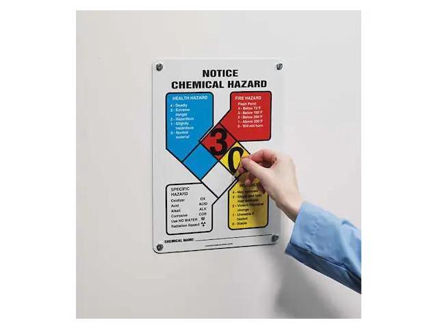 Click here for ACCUFORM ZFD837VA NFPA Sign  NFPA Notice Chemical... prices