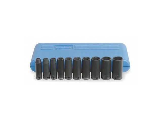 Click here for WESTWARD 4YP59 3/8 Drive Impact Socket Set  SAE  1... prices