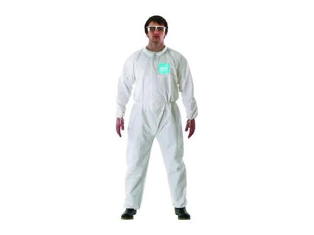 Click here for ANSELL 682000 Collared Coveralls  M  White  Microp... prices