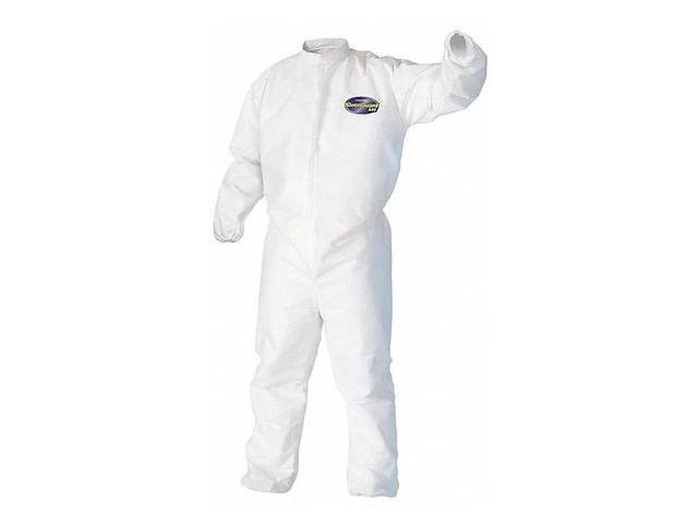 Click here for KLEENGUARD 46103 Collared Disp. Coveralls White L... prices