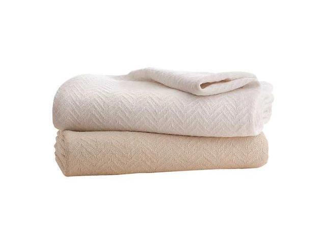 Click here for GRAND PATRICIAN 1B07329 Blanket Twin 66x90 In. Nat... prices