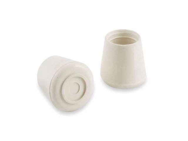 Click here for ZORO SELECT 6J563 Protective Leg Tips Slip-On Roun... prices