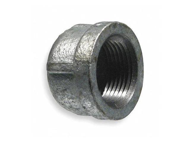 Click here for ZORO SELECT 5P900 3/8 FNPT Galvanized Cap prices