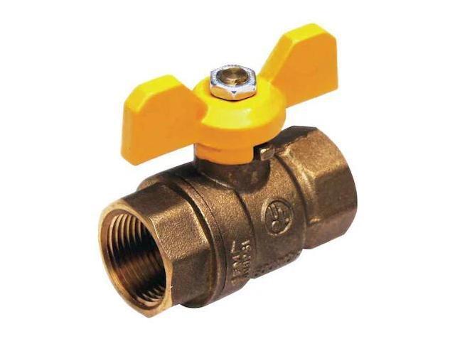 Click here for ZORO SELECT 1WMH1 3/4 FNPT Brass Ball Valve Inline prices