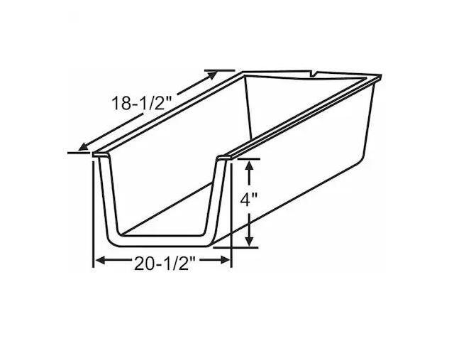 Click here for ZORO SELECT 45-90 Drawer Insert 20-1/2 W x 18-1/2... prices