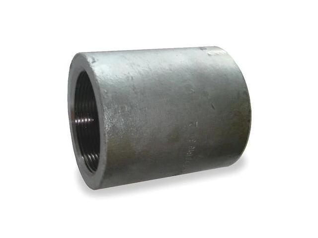Click here for ZORO SELECT 1MPH6 2 FNPT Galvanized Coupling prices