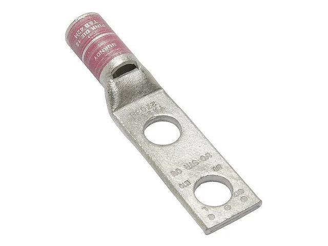 Click here for CodeCndctrStd Barrel CU Lug  2 Hole  1 AWG prices