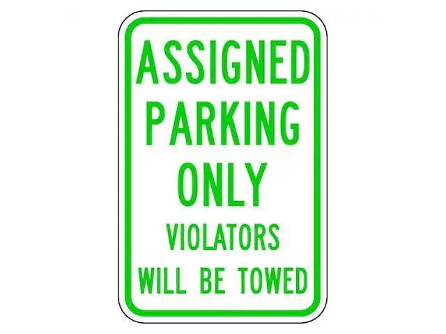 Click here for LYLE RP-010-12HA Assigned Parking Sign  12 W  18 H... prices