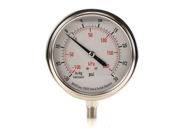 Click here for ZORO SELECT 4CFJ6 Commercial Compound Gauge  30 to... prices