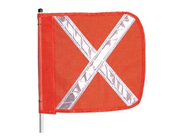 Click here for CHECKERS FS8X-O Warning Whip with Reflective X Fla... prices