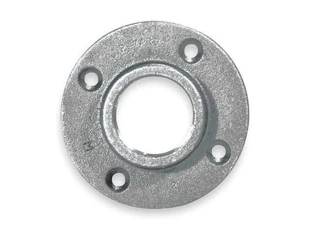Click here for ZORO SELECT 5P972 2 FNPT Galvanized Floor Flange prices