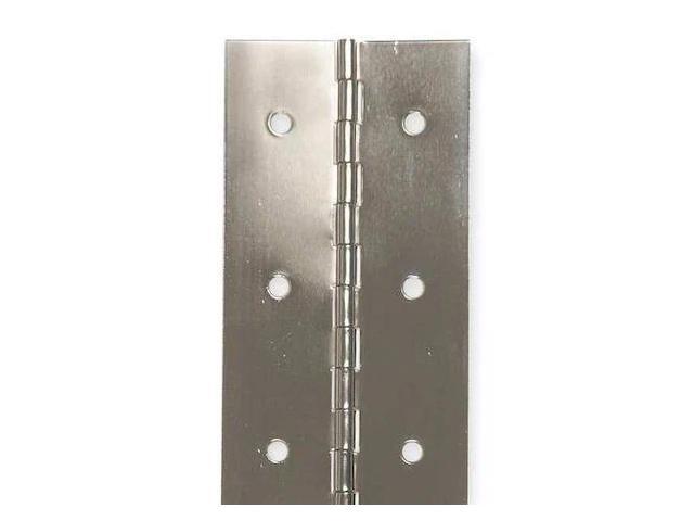 Click here for ZORO SELECT 1JEJ7 Piano Hinge  Stainless Steel  Fu... prices