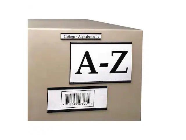 Click here for AIGNER INDEX MC206 Label Holder Magnetic 2x6 PK25 prices