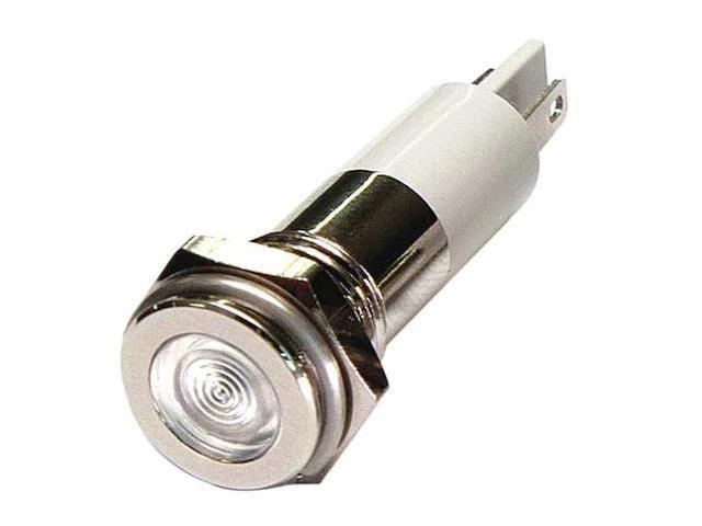 Click here for ZORO SELECT 24M103 Flat Indicator Light White 24VD... prices