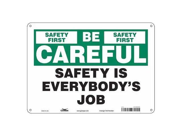 Click here for CONDOR 475H62 Safety Sign  10 in Height  14 in Wid... prices