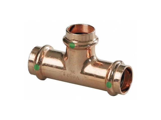 Click here for VIEGA 15488 Viega ProPress tee  1 x 1 x 1-1/4 prices